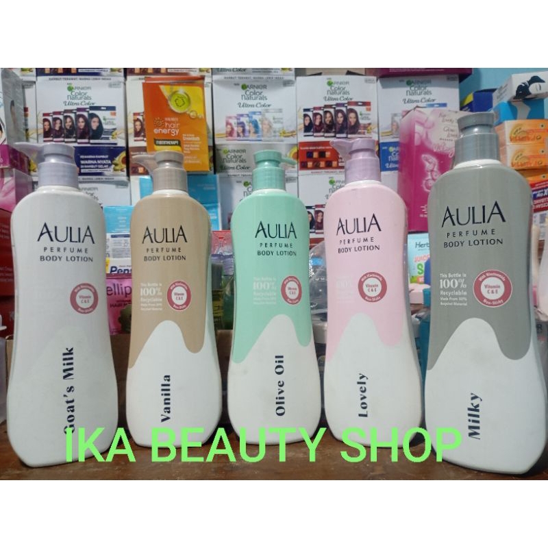 Jual Aulia Body Lotion 600ml 3 variant | Shopee Indonesia
