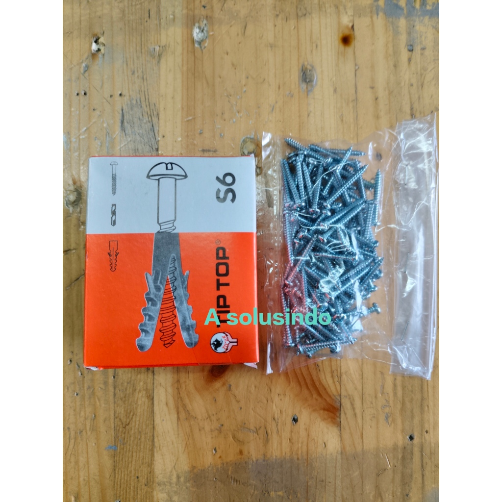 Jual S6 + SKRUP SATU SET ISI 100 | Shopee Indonesia