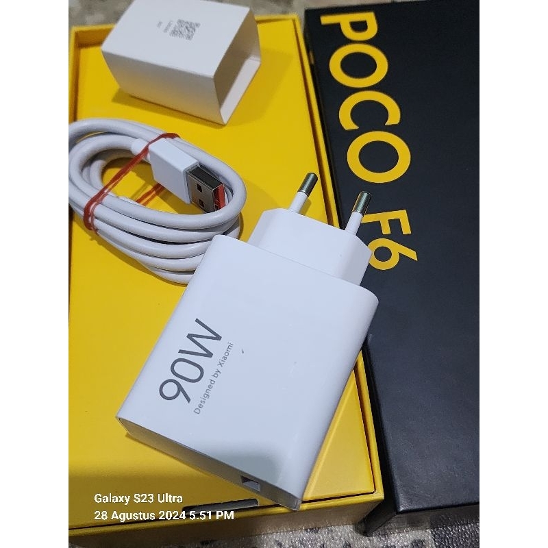 Jual CHARGER POCO F6 ASLI BAWAAN ORIGINAL COPOTAN 1000% GARANSI ...