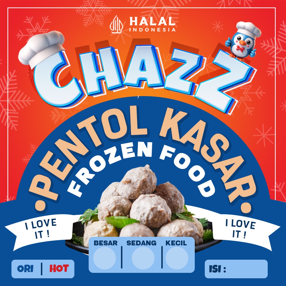 Jual Pentol Bakso Daging Sapi Frozen Food Kasar Halal | Shopee Indonesia