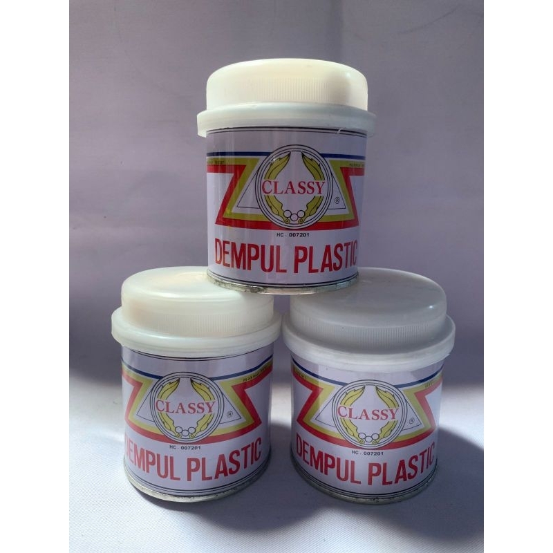 Jual Dempul Classy Plastik 250gram Dempul Kayu Besi Mobil 1/4 kg ...