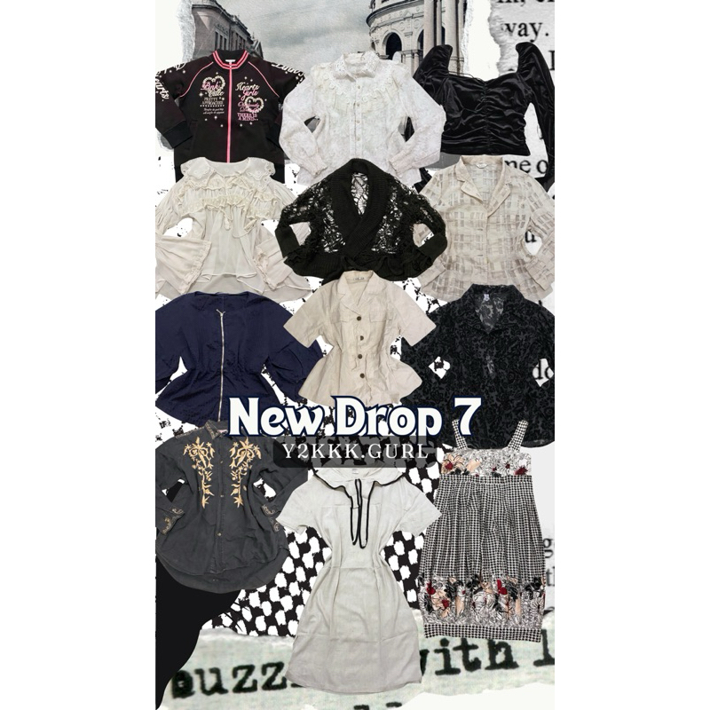 Jual Thrift Preloved Goth Elegant Y2K Harajuku Acubi Second Hand Baju ...