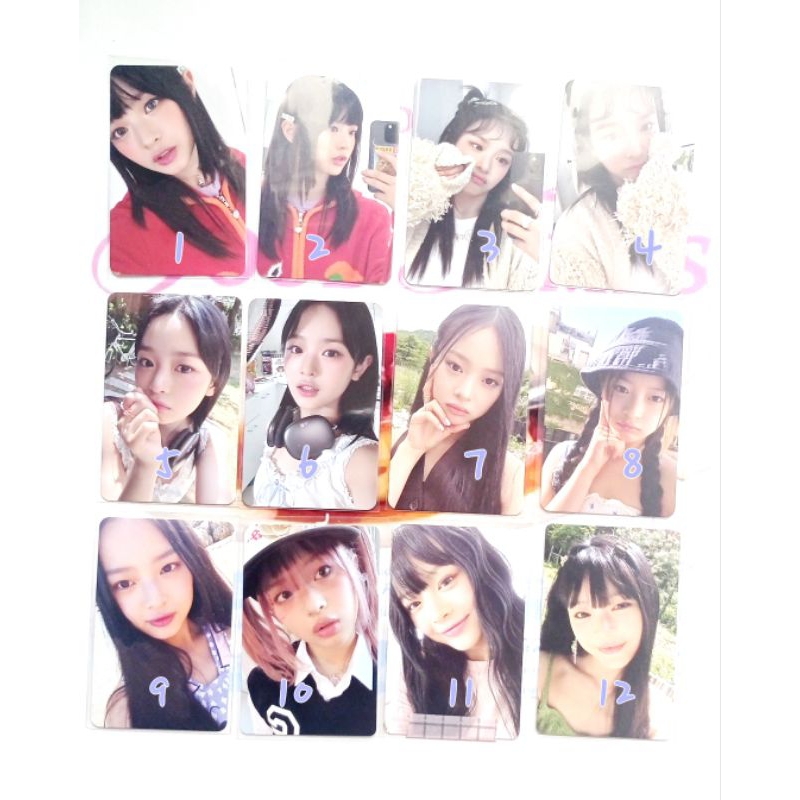 Jual OFFICIAL PHOTOCARD NEWJEANS HANNI HANNI IPHONE HANNI NOOT HANNI ...
