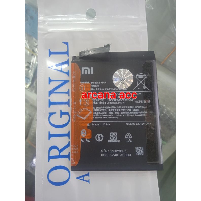 Jual battery baterai Xiaomi Redmi K30 5G K30i 5G BM4P ORIGINAL NEW ...