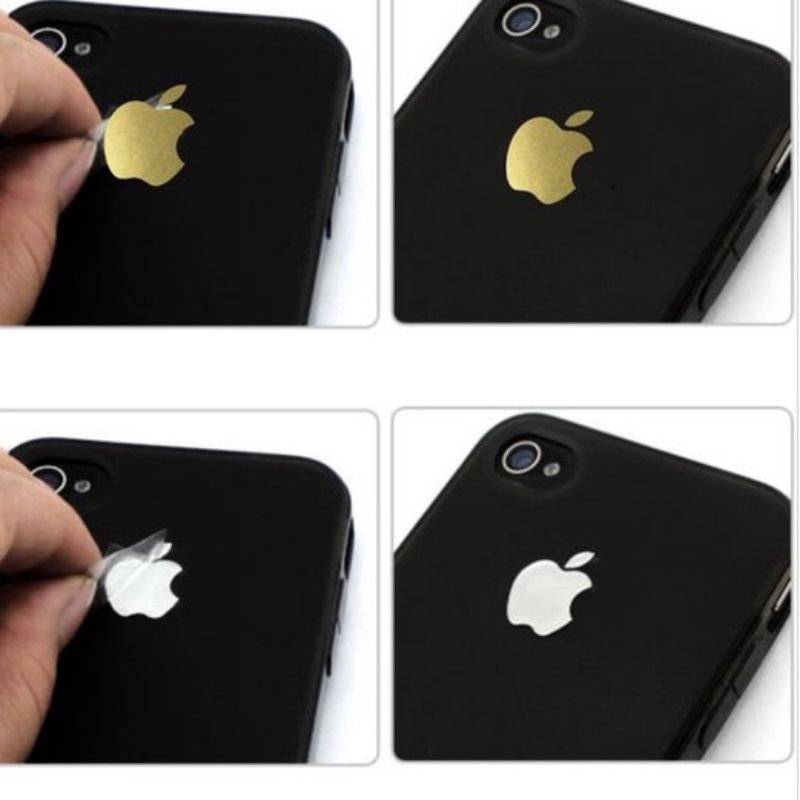 Jual Stiker cutting apple Sticker brand iphone isi 8 pcs | Shopee Indonesia