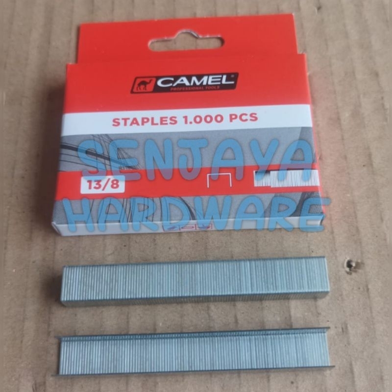 Jual Camel isi staples tembak gun tracker staple gun refil 13/8 isi ...