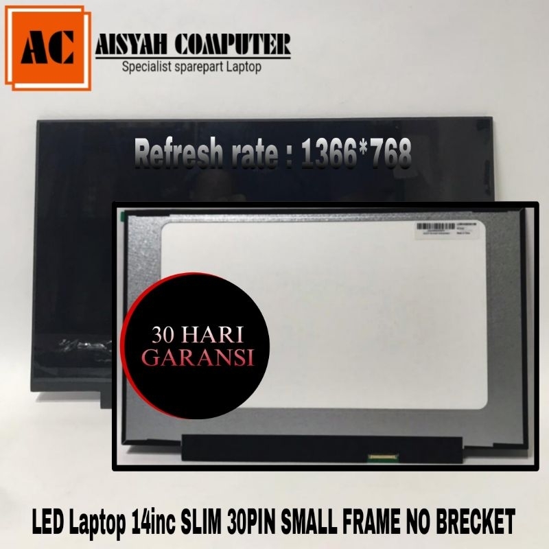 Jual Layar LCD Laptop Advan soulmate Model: 1405 - 14inc Slim No screw ...
