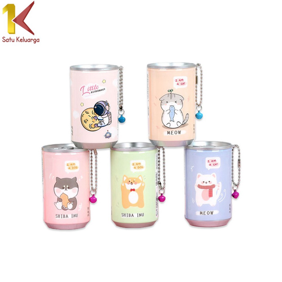 Jual Memang Keren Satu Keluarga Tissue Basah Kaleng Mini Korea Karakter ...