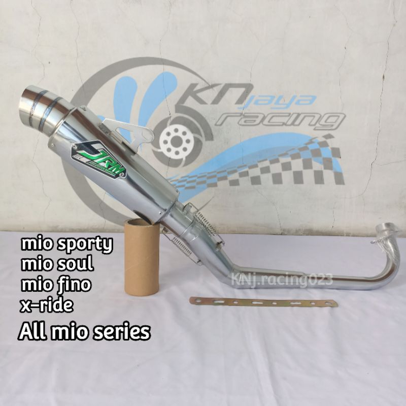 Jual Knalpot racing JRM untuk motor MIO ALL SERIES. mio sporty/mio soul ...