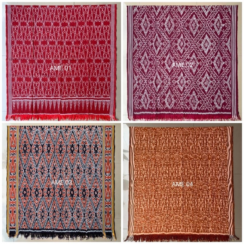 Jual Kain Tenun Ikat Motif Kalimantan Dayak Sintang Borneo Terlaris ...