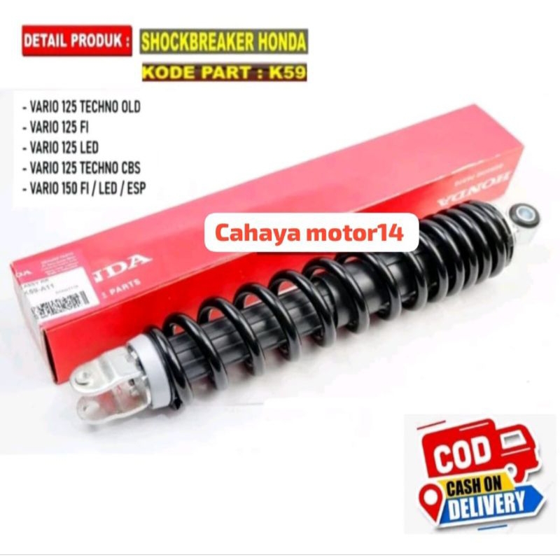 Jual SHOCKBREAKER BELAKANG ORIGINAL K59 HONDA VARIO125 VARIO125 LED VARIO150 VARIO150 LED ...