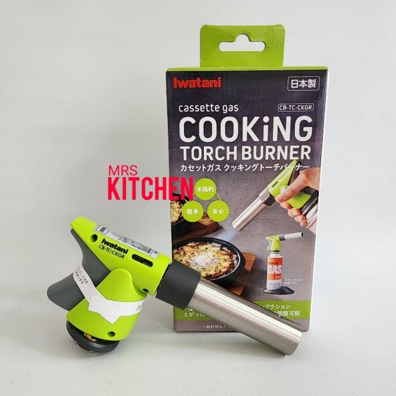 Jual IWATANI CASSETTE GAS COOKING TORCH BURNER CB-TC-CKGR BLOW TORCH ...