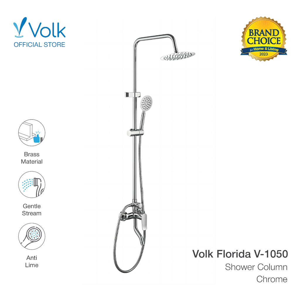 Jual VOLK FLORIDA V-1050 RAIN SHOWER | Shopee Indonesia