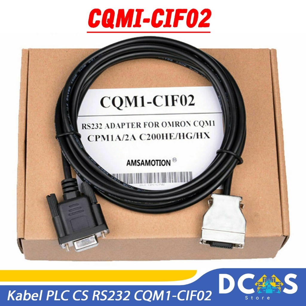 Jual Kabel PLC Omron CS RS232 CQM1-CIF02 CQM1CIF02 Cable CPM1A CPM2A ...