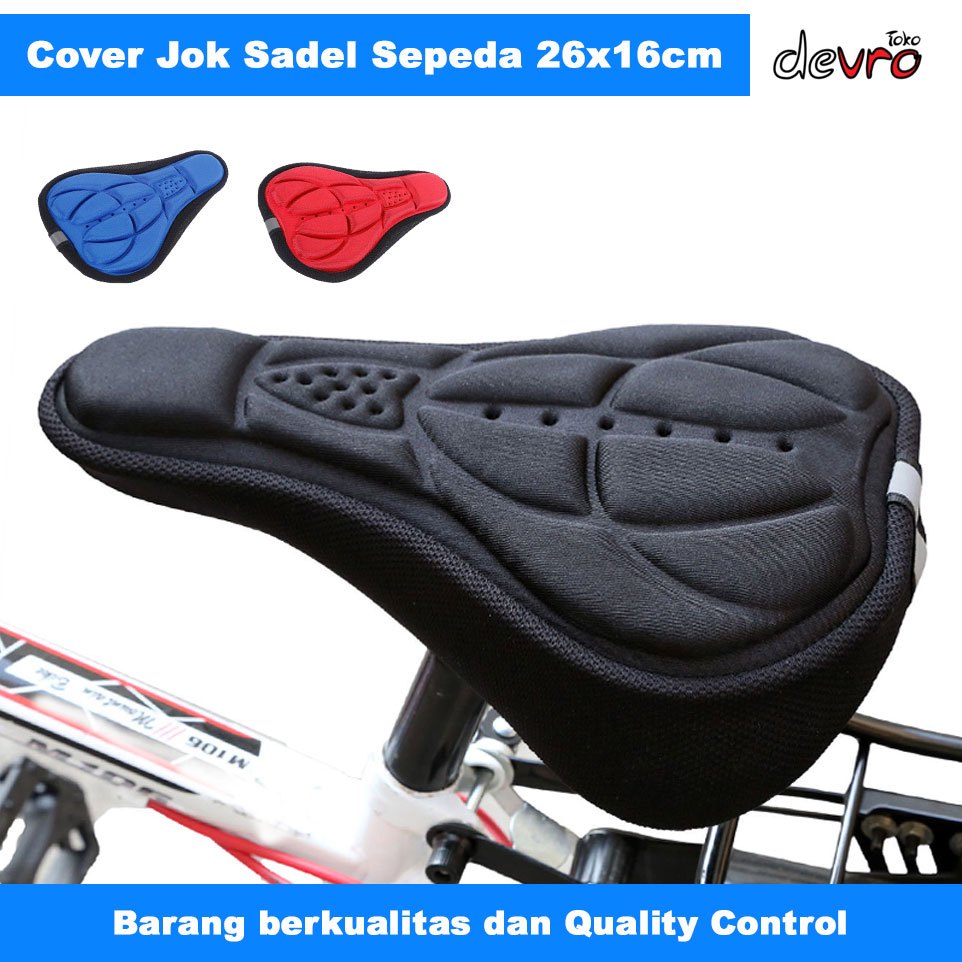 Jual Cover Jok Sadel Sepeda 26x16cm Sporty Sponge Bicycle Seat - Sarung ...