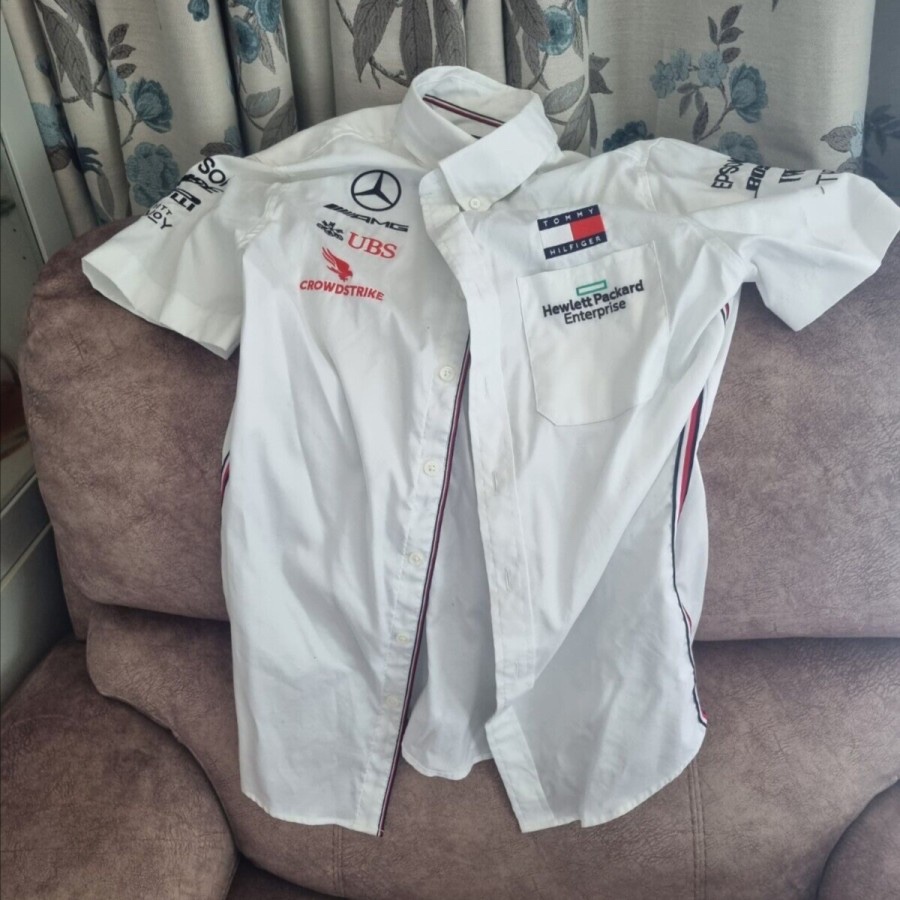 Jual Mercedes-AMG F1 2020 RARE Team Issue SS Team Shirt. Kemeja Toto ...