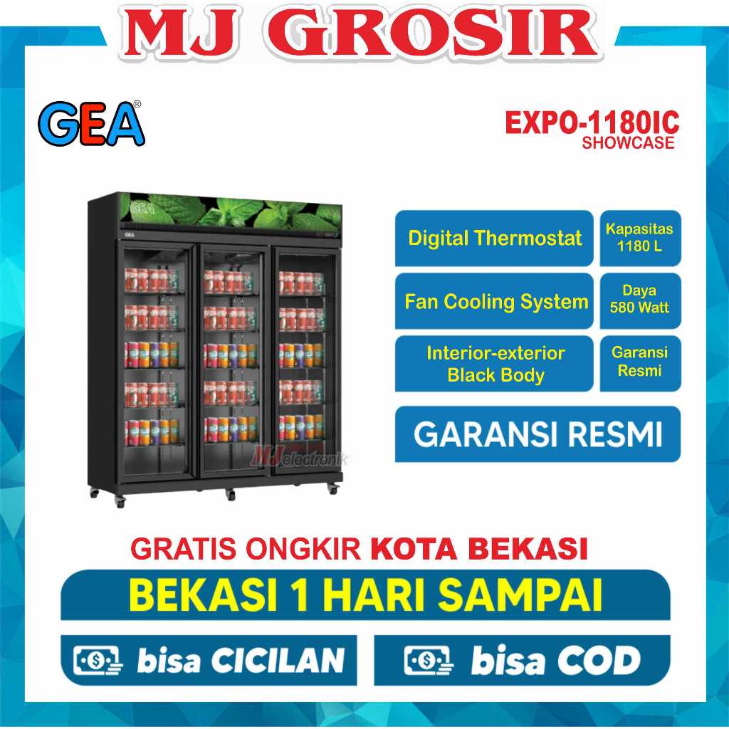 Jual SHOWCASE GEA EXPO 1180 IC / EXPO 1300 DISPLAY COOLER KULKAS ...