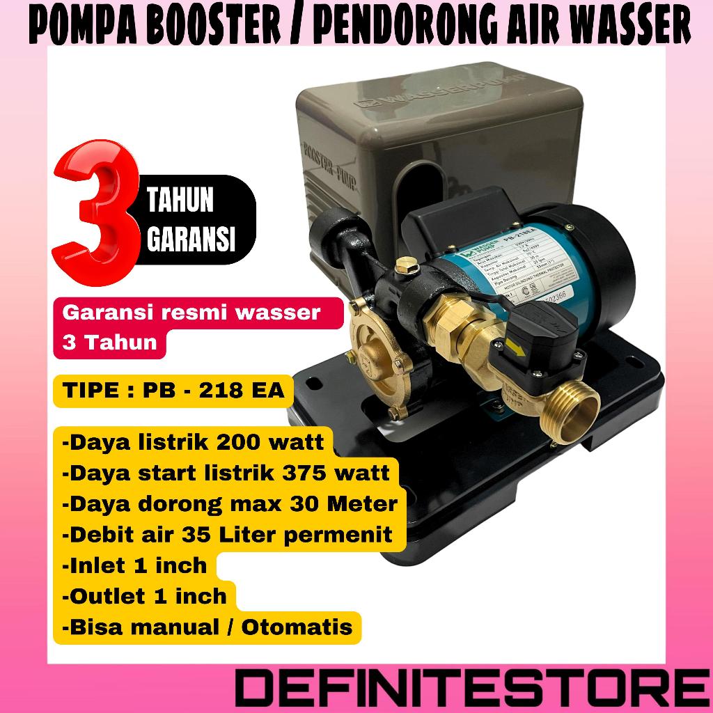Jual Pompa Booster Pendorong WASSER Otomatis Dengan Penutup PB Anti ...