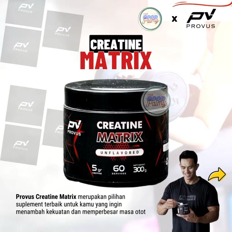 Jual Provus Creatine Matrix 120gram&300gram | Shopee Indonesia