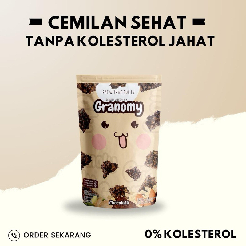 Jual GRANOMY - Cemilan Sehat Asi Booster 60gr | 100gr | Shopee Indonesia