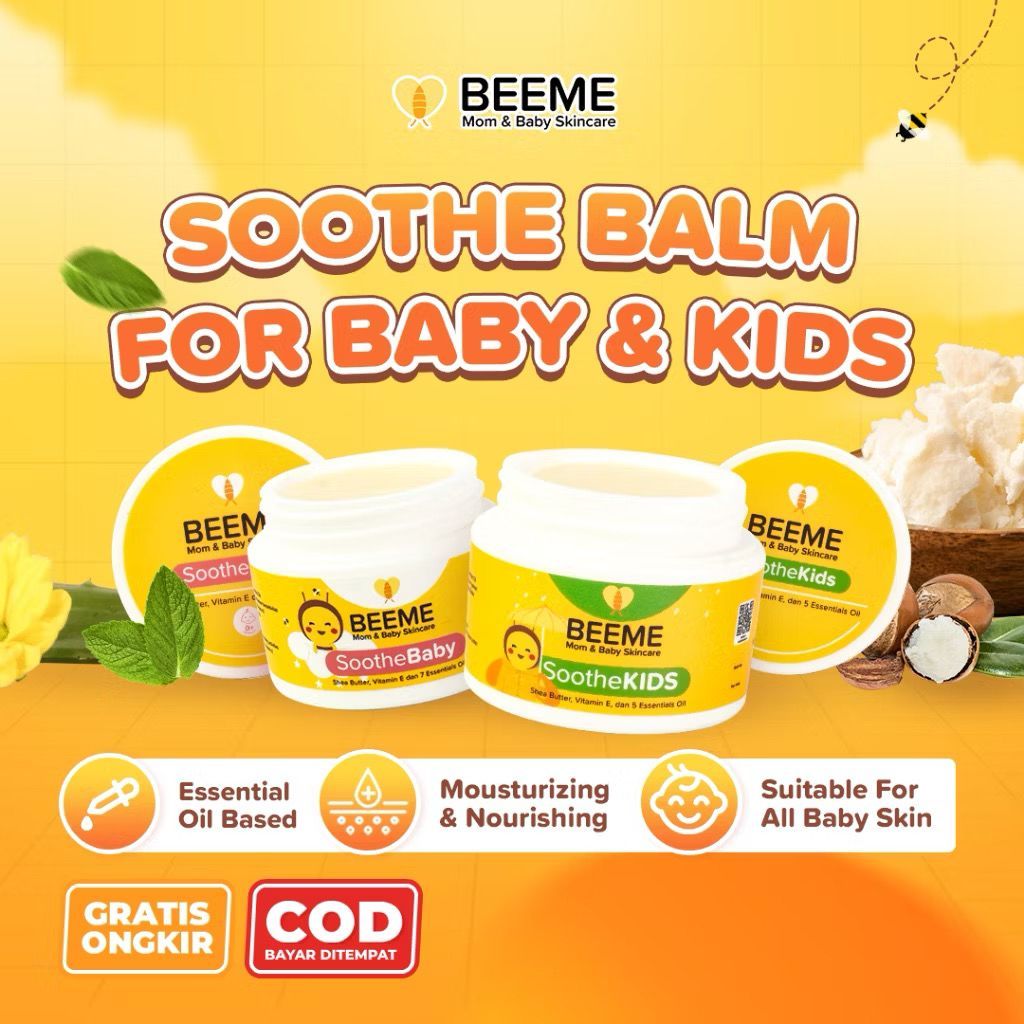 Jual BEEME SootheBaby and SootheKids Balm 15g | Balm Penghangat dan ...