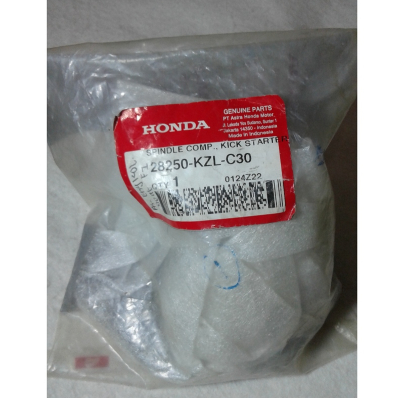 Jual 28250KZLC30 SPINDLE COMP KICK STARTER AS ENGKOL BEAT F1 ORIGINAL ...