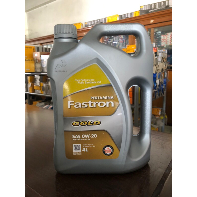 Jual Oli Pertamina Fastron Gold SAE 0w-20 (4L) | Shopee Indonesia