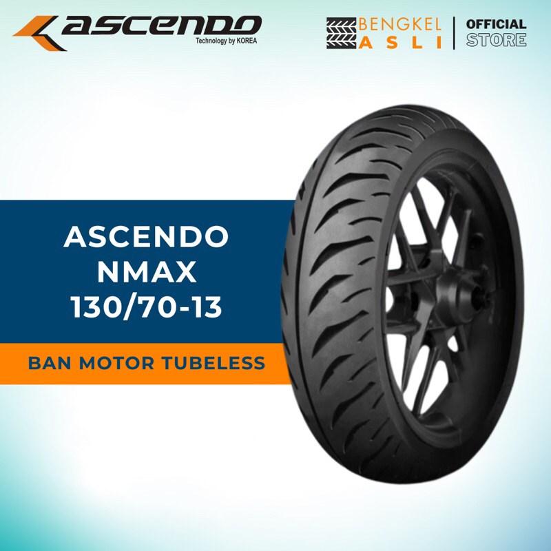 Jual Ban Motor ASCENDO NMAX Ring 13 130/70-13 Tubeless (TL) | Shopee ...