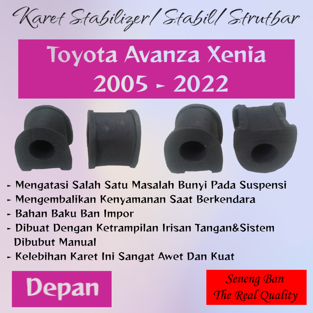 Jual Karet Stabilizer/Stabil Depan Toyota Avanza Xenia 2005 - 2022 ...