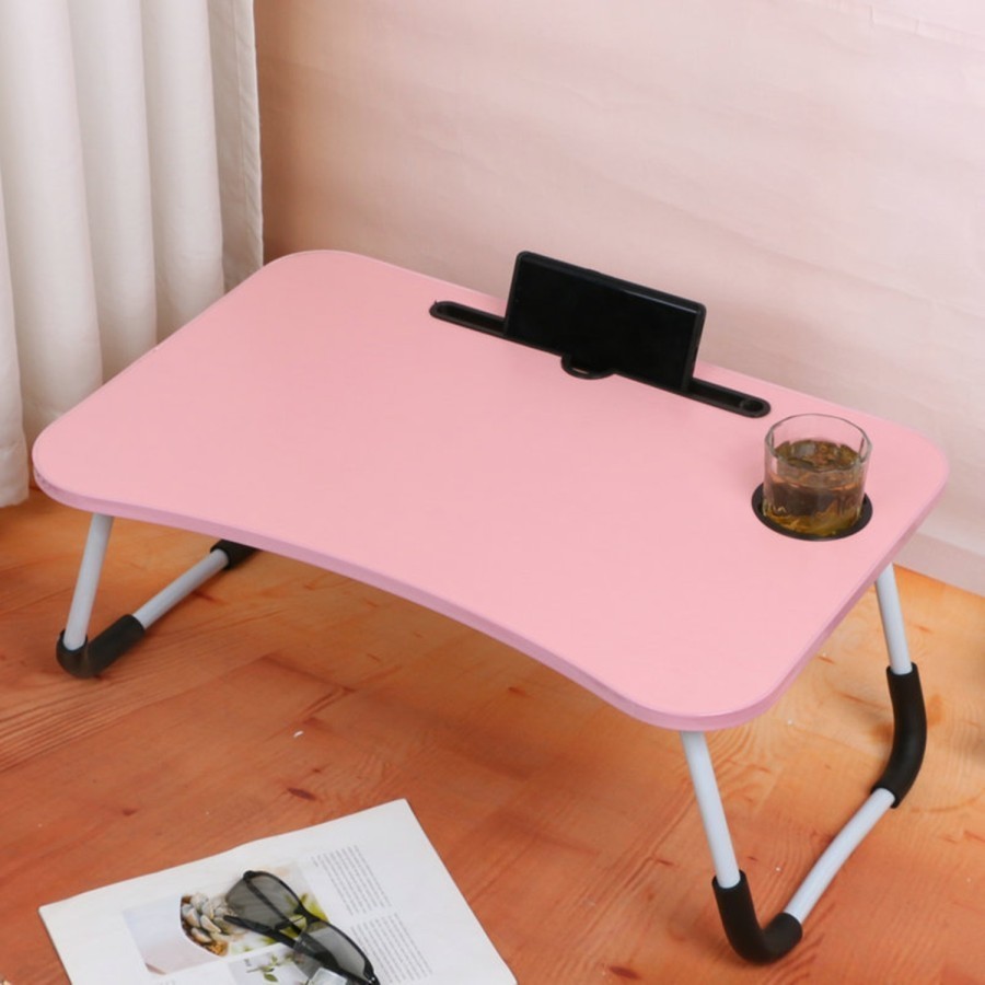 Jual Meja Belajar Lipat Ukuran Besar / Folding Table Dengan Slot Tempat ...