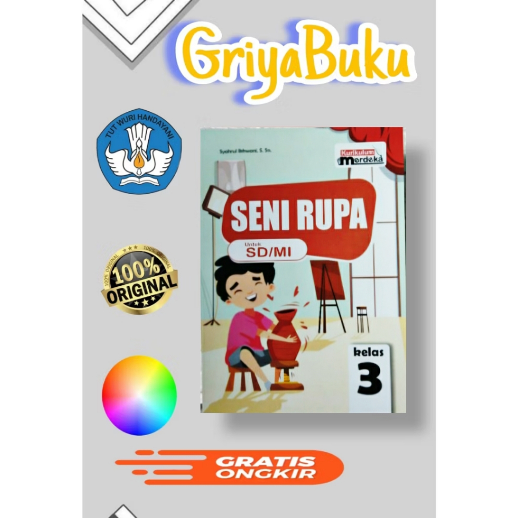 Jual BUKU PAKET SISWA SENI RUPA KELAS 3 SD/MI KURIKULUM MERDEKA WAHANA KARYA JAYA | Shopee Indonesia