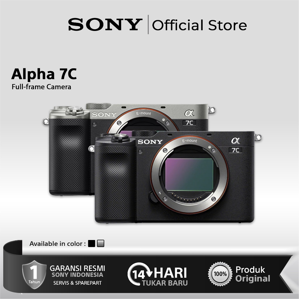 Jual SONY ALPHA A7C Body Only / SONY A7C BO / Kamera Mirrorless SONY ...