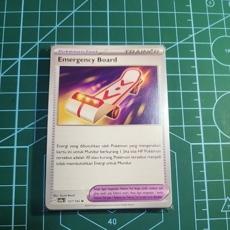 Jual Emergency Board kartu pokemon tcg indonesia | Shopee Indonesia