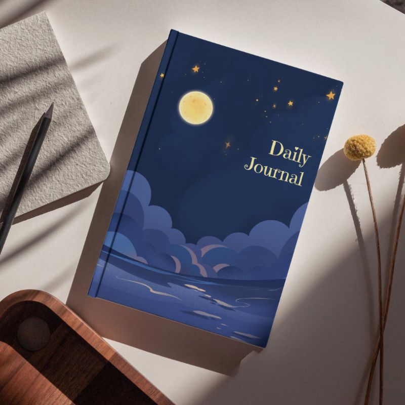 Jual Notebook Custom Desain Cover Hardcover Ukuran A5 Isi 100 lembar ...