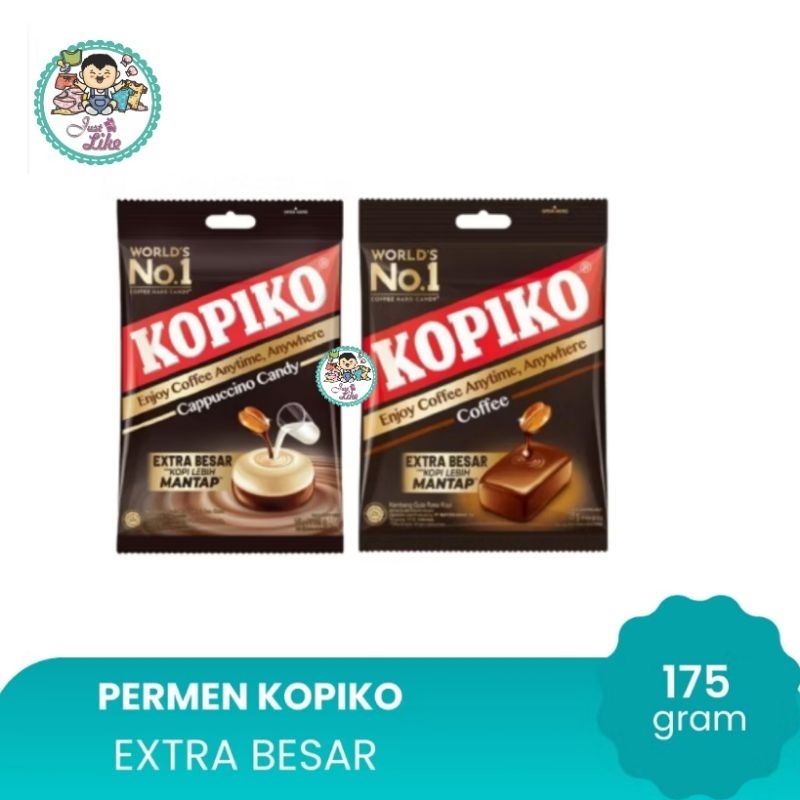Jual Permen Kopiko 175gr isi 50 pcs - Permen Manis Permen Kopi | Shopee ...