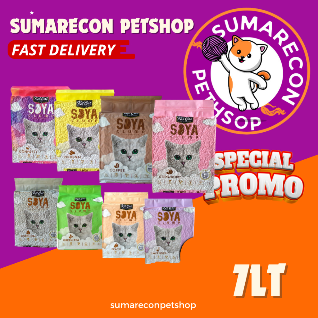 Jual KIT CAT SOYA CLUMP 7L-ALL VARIANT | Shopee Indonesia