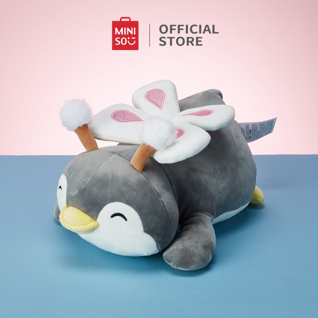 Jual MINISO TOY - Miniso X Mini Pen Boneka Plush Toy Penguin Butterfly ...