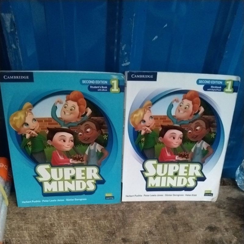Jual BUKU SUPER MINDS 1 STUDENT BOOK DAN WORKBOOK | Shopee Indonesia