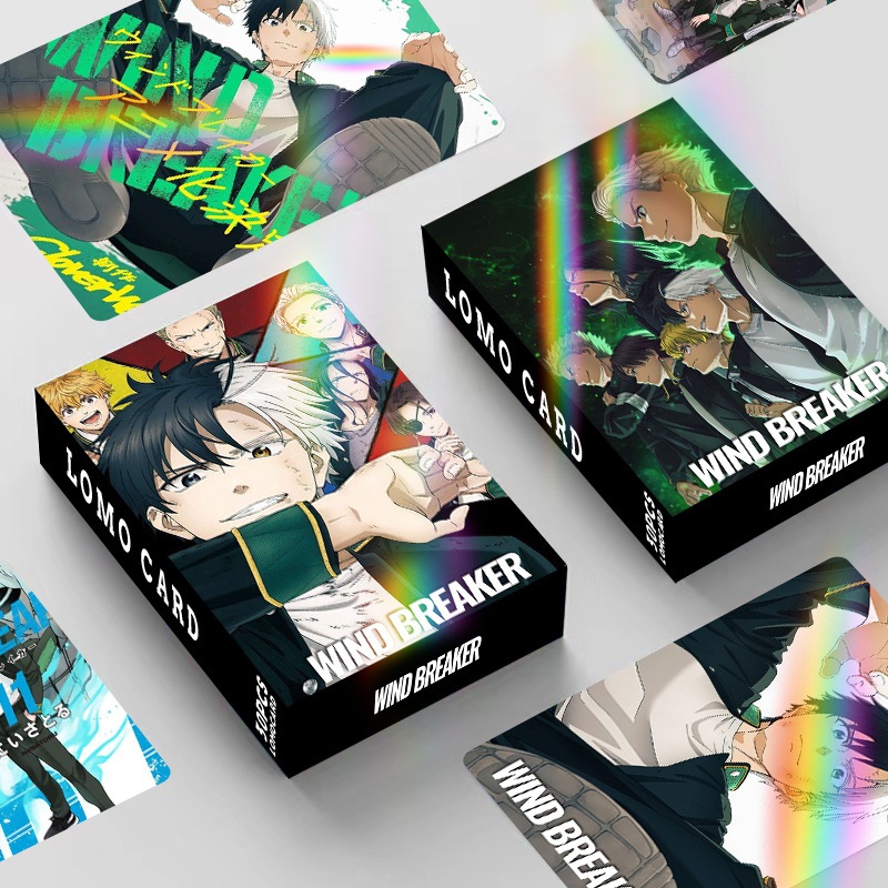 Jual [ WIND BREAKER HOLOGRAM ] Lomo card / kartu anime wind breaker ...
