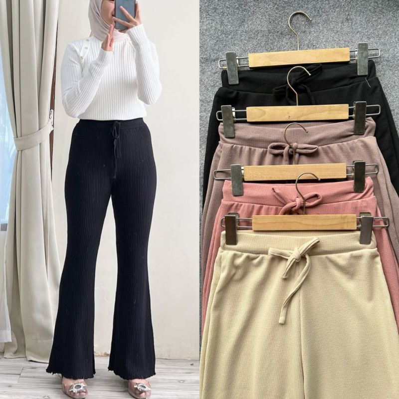 Jual GIMELA CELANA CUTBRAY KNIT | Shopee Indonesia