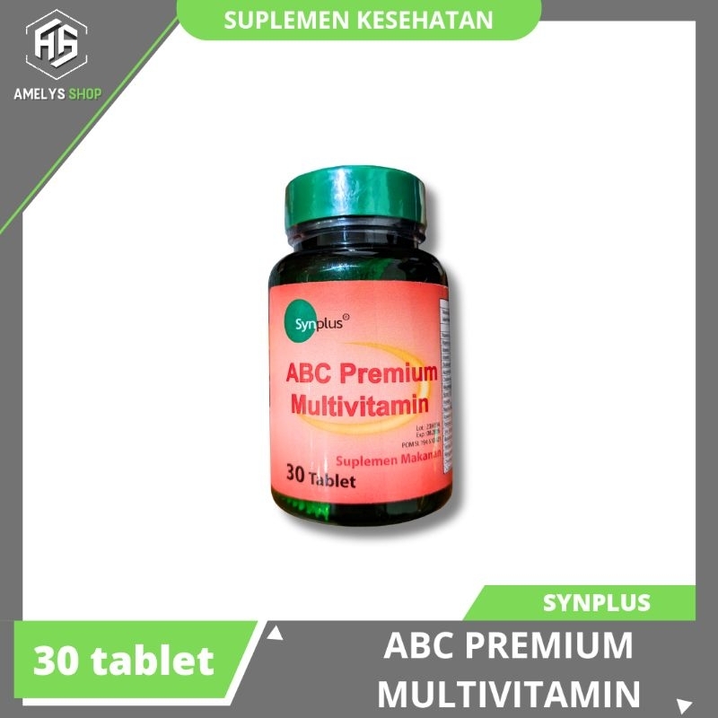 Jual Synplus ABC Premium 30 Tablet Membantu melengkapi vitamin dan ...