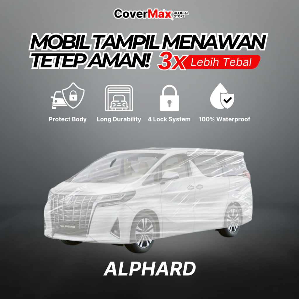 Jual Cover Mobil Alphard / All New Alphard Sarung Mobil Transparan ...
