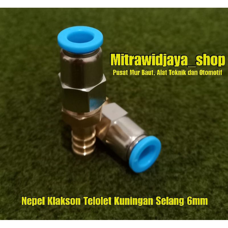 Jual Nepel klakson telolet nepel klakson basuri selang 6mm original ...