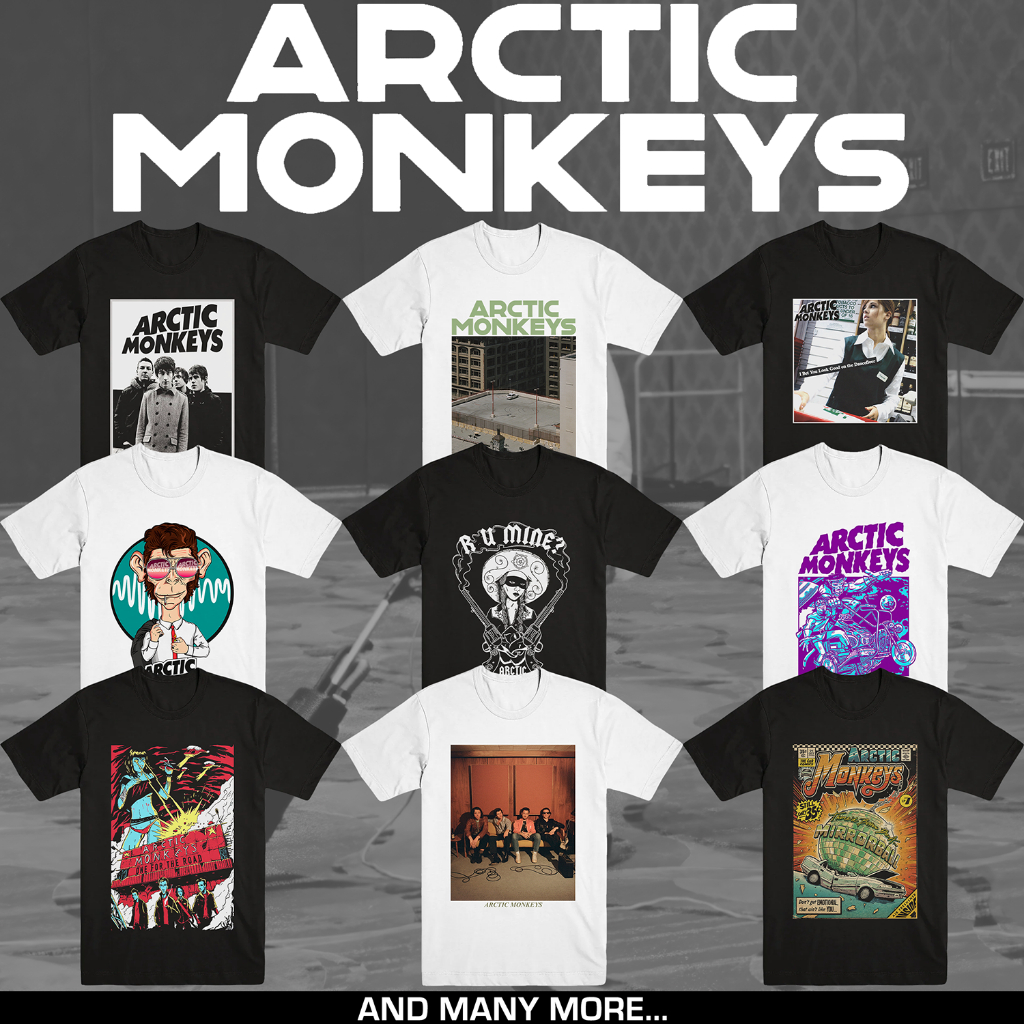 Jual ARCTIC MONKEYS | T-SHIRT BAND | INDIE ROCK | MERCHANDISE | Shopee ...
