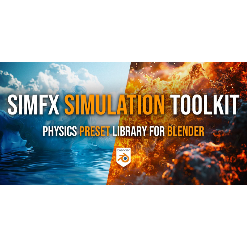 Jual SimFx Simulation Toolkit And Preset - Blender3D Addon | Shopee ...