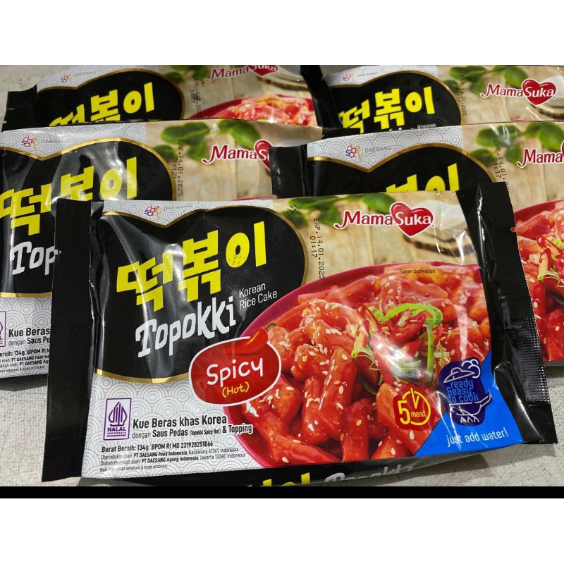 Jual Toppoki Mamasuka 134gr | Shopee Indonesia