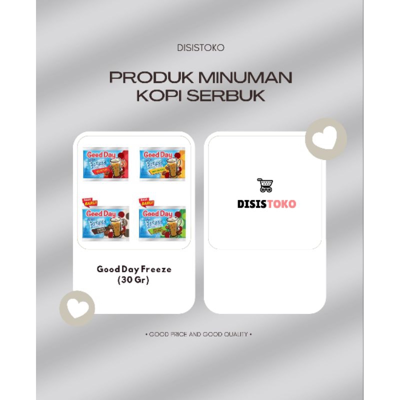 Jual Good Day freeze All Variant 1 renceng isi 10 pcs | Shopee Indonesia
