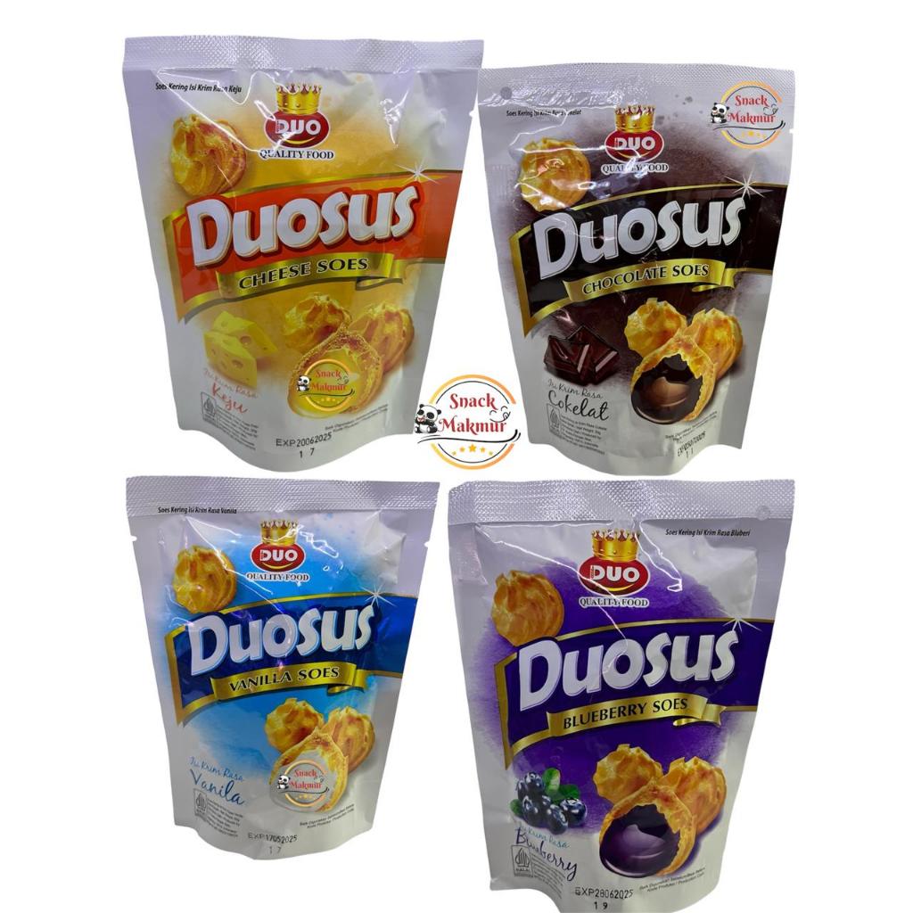 Jual Duosus Kue Soes Kering Cokelat / Blueberry / Vanilla /CHEESE 35 ...