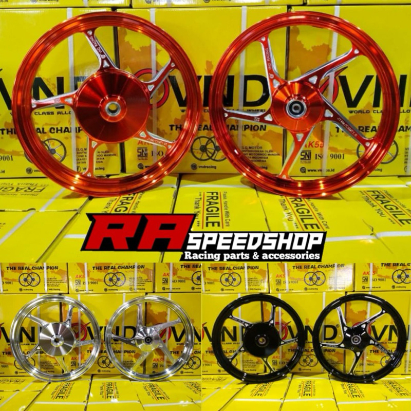 Jual Velg Vnd AK55 R14 BEAT VARIO.110 SCOOPY GENIO SPACY | Shopee Indonesia
