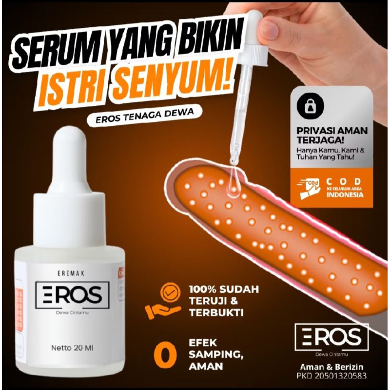 Jual (100℅ ORI) EROS TETES PRIA PERKASA ORIGINAL DURASI LEBIH LAMA ...